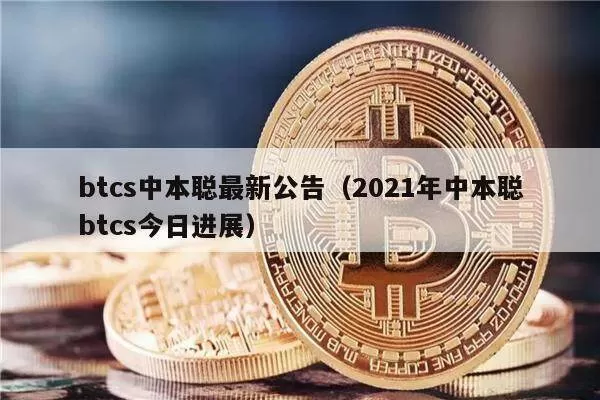 btcs中本聪最新公告（2021年中本聪btcs今日进展）图标