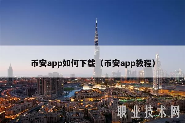 币安app如何下载（币安app教程图标