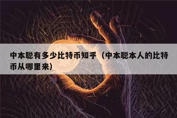 中本聪有多少比特币知乎（中本聪本人的比特币从哪里来）图标